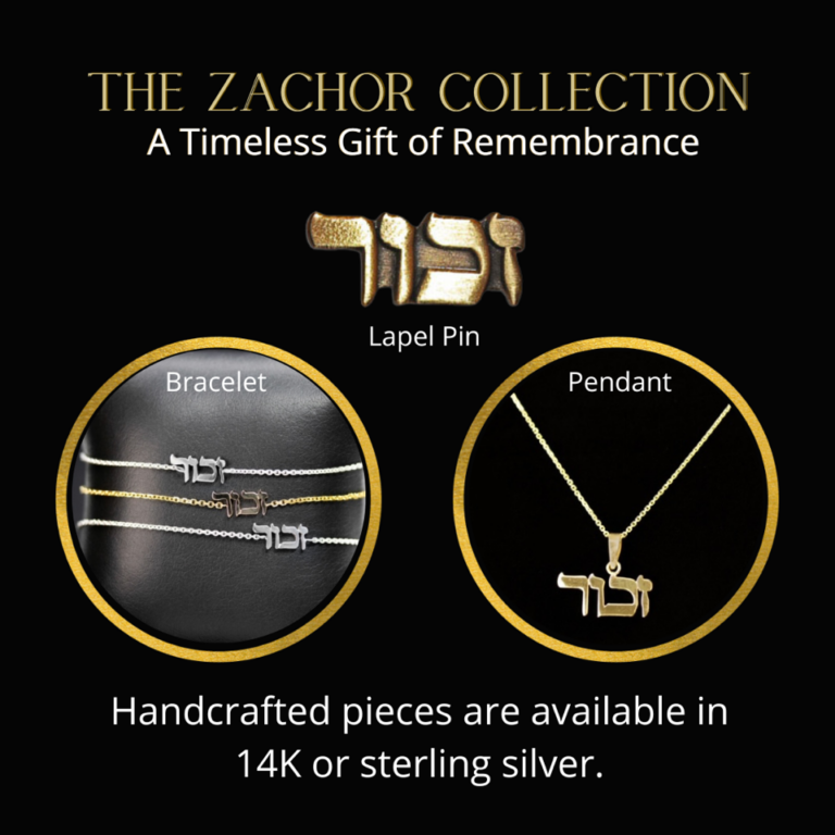 Honored Zachor Pin Recipients | Zachor Foundation